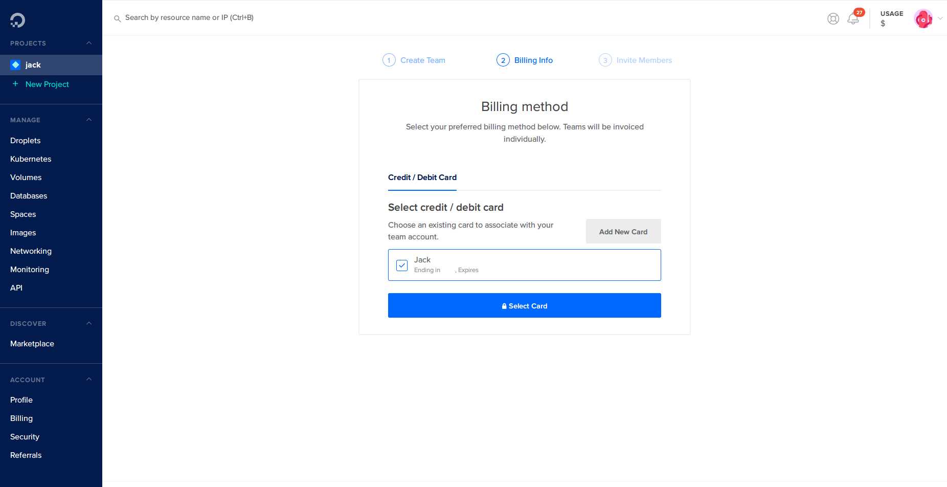 Getting Started With DigitalOcean | Setting Up A Team & Sharing Access ...