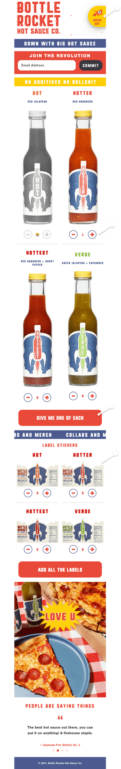Bottle Rocket Hot Sauce v2 - SauceHub v2 » Jack Harner