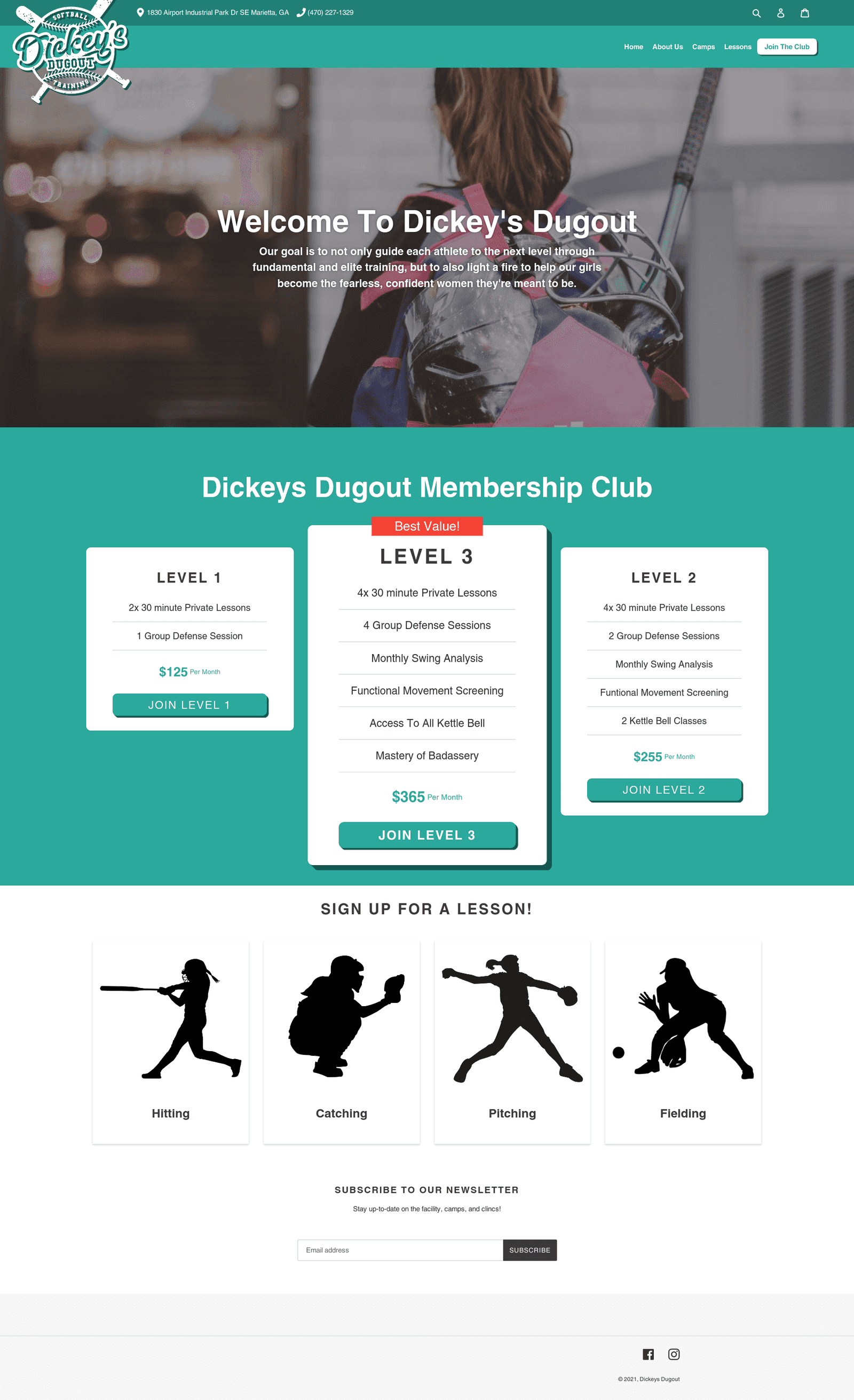 Dickey's Dugout - Custom Shopify Theme » Jack Harner